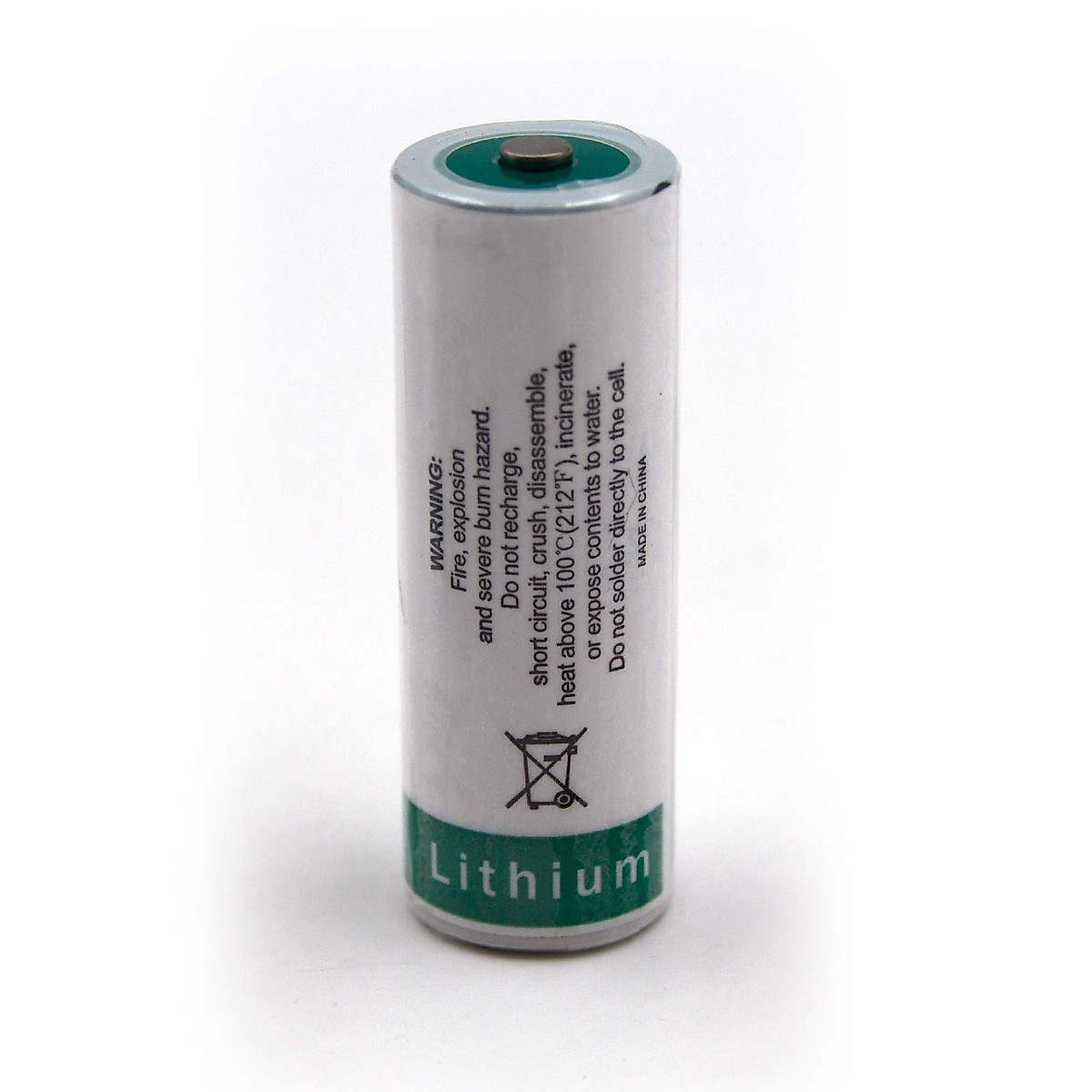 (5-Pack) 3.6V 3600mAh LS17500 Battery, Replacement for SAFT LS17500, Emergency Backup, Data Collection, AMR Add-ons, Smoke Alarms, Carbon Monoxide Detectors, Intrusion Sensors, Fleet Monitoring