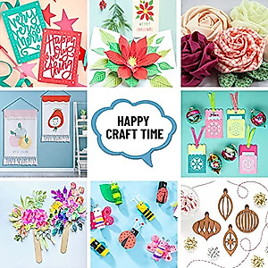 HTVRONT 6 Pack Cutting Mat 12x12 for Cricut Explore Air 2/Air/One(StandardGrip, LightGrip, StrongGrip, FabricGrip), Variety Adhesive Sticky Cutting Mats Accessories for Cricut