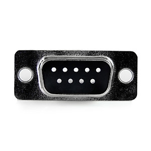 StarTech.com DB9 to RJ45 Modular Adapter - M/F - Serial adapter - DB-9 (M) to RJ-45 (F) - GC98MF,Gray