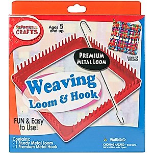 Pepperell Metal Loom & Hook Set, Azalea Pink