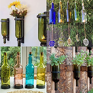 Glass Bottle Cutter Kit, FIXM DIY Glass Cutter for Bottles with Adjustable Width, DIY Any Art-Ware with a Complete Set of Accessories