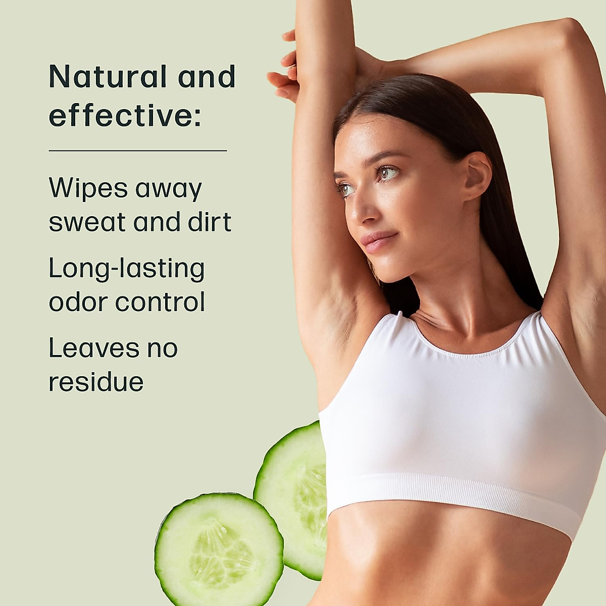 Dew Well - Deodorant Wipes - A Fresh Start When You’re On the Go - Aluminum, Paraben, and Sulfate Free - Rose Scent - 50 Individually Wrapped Wipes