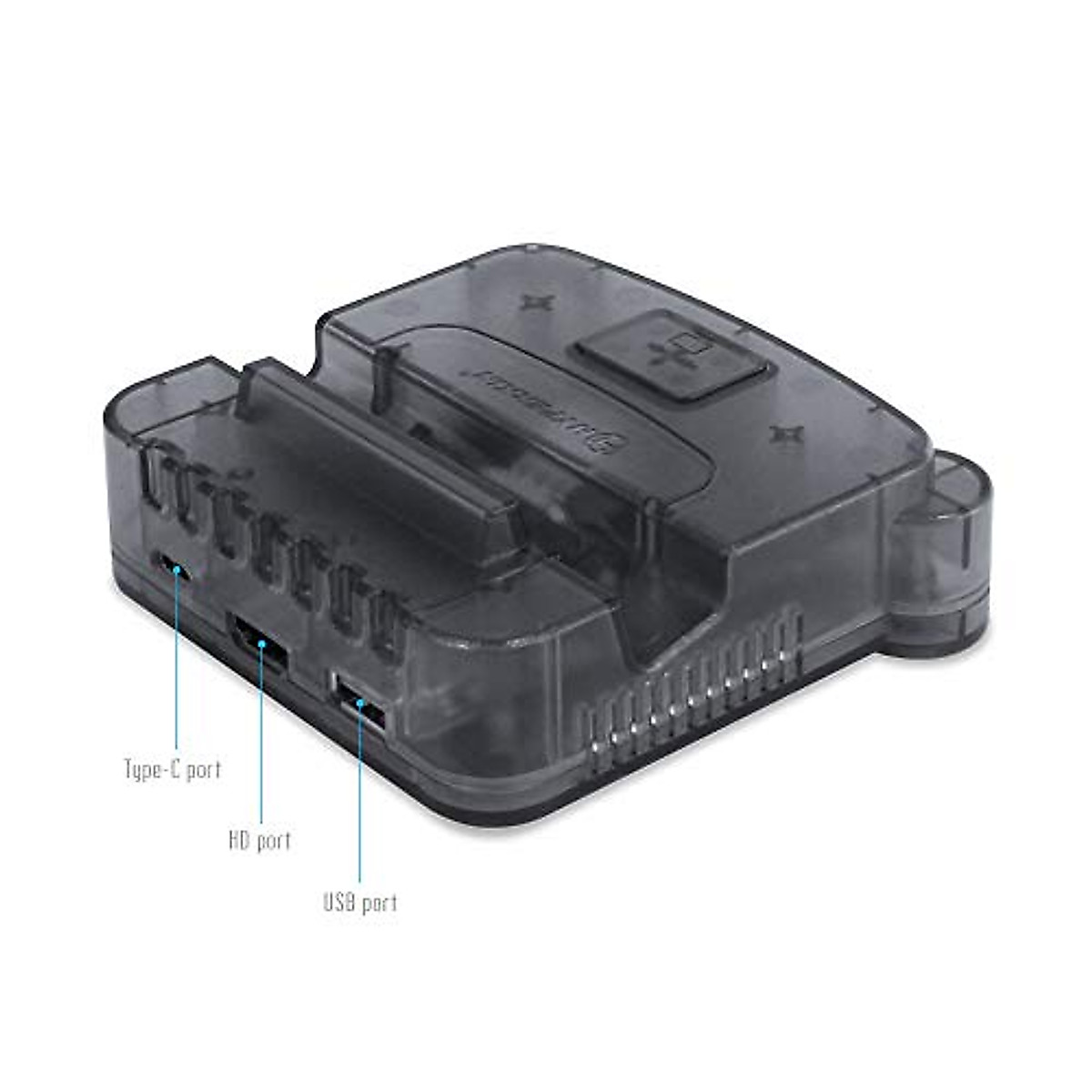 Hyperkin RetroN S64 Console Dock for Nintendo Switch (Smoke Gray)