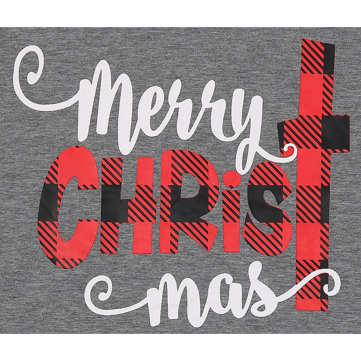 Merry Christmas Tee Shirts Women Christmas Tee Shirts Tops Letter Print Long Sleeve Raglan Baseball Tee Shirts Gray