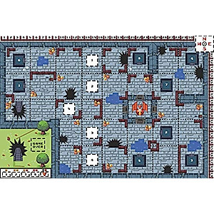 Dungeon Royale - Best Rated Strategy Board Game by Gatwick Games - Popular New Game Funded on Kickstarter - Great for Family Game Night and Birthday Party Events - 2 to 5 Players [Grey]