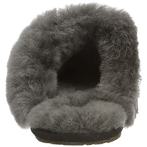 UGG Women's Scuffette Ii Slipper, Black/Grey, 08