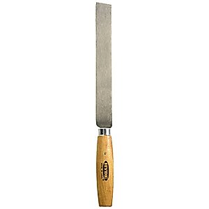 Hyde Tools 60780 Square Point Knife, 8-Inch by 1-Inch/14-Gauge Wood Handle