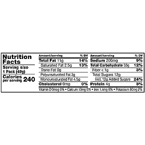 Lance Sandwich Cookies, Nekot Peanut Butter, 8 Individually Wrapped Packs, 6 Sandwiches Each