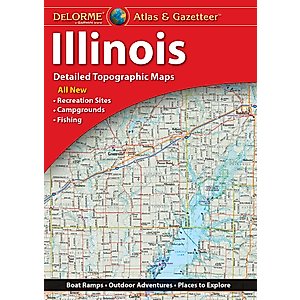 Delorme Atlas & Gazetteer: Illinois