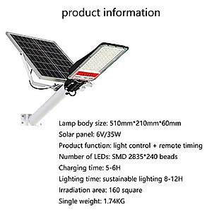 Household Products Solar Lights, Home Outdoor Garden Lights, Solar Street Lights, Outdoor Wall Lights, for Courtyards, Roads