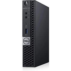 Dell Optiplex 7070 Micro Tower Desktop (2019) | Core i7-512GB SSD - 16GB RAM | 8 Cores @3.0 GHz Win 10 Pro
