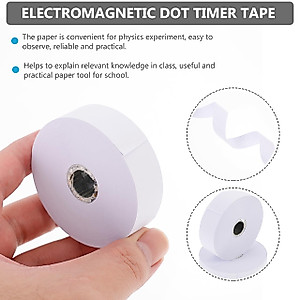 POPETPOP Physics Ticker- Tape Timer- Electromagnetic Dotting Timer, Teaching Laboratory Equipment, Laboratory Acceleration Apparatus for School Lab