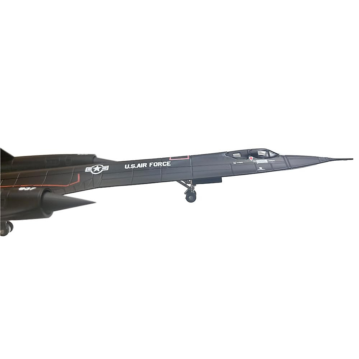 1/144 Scale US Air Force SR-71 Blackbird Reconnaissance Aircraft Metal Military Plane Diecast Model for Collection or Gift