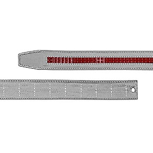 Nexbelt Braided Golf Belt with Ratchet Technology - Cut to Fit Braided Golf Belt for Men - PreciseFit Braided Stretch Golf Belt with 1 3/8" Width Strap - Grey