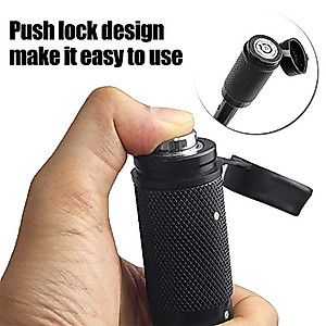 KAYCENTOP Hitch Receiver Pin Lock Trailer Locking 5/8 Inch Pin Security Hitch Locks Fit 2 inch 2.5 inch Hitch Receiver Class III IV Hitches 2 Pack Black Anti-Theft Anti-Noise 3 Tubular Alike Keys