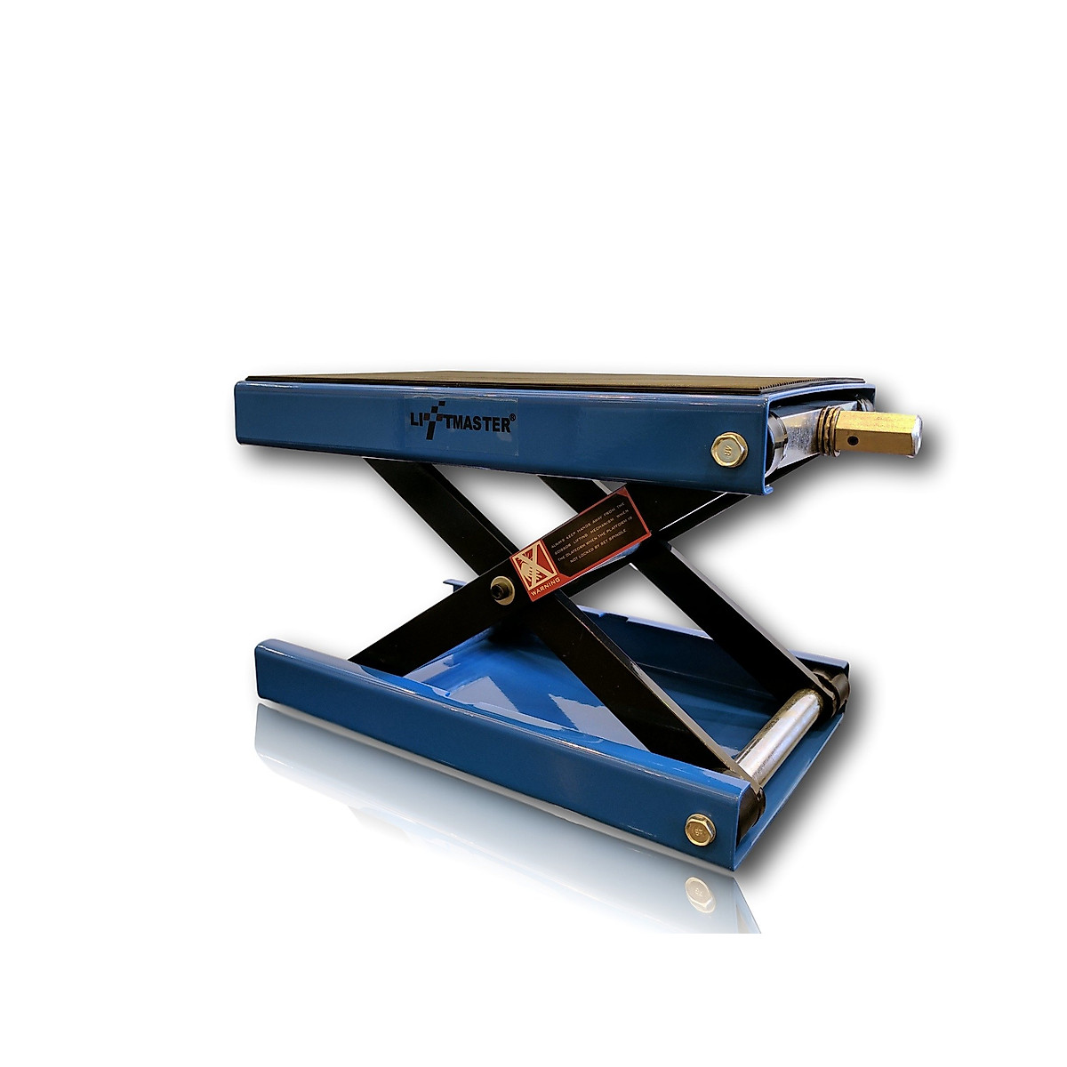 LiftMaster Wide Deck Motorcycle Center Scissor Lift Jack Hoist Stand Bikes ATVs