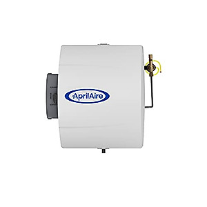 AprilAire 600 Whole-House Humidifier, Automatic High Output Furnace Humidifier, Large Capacity Whole-House Humidifier for Homes up to 5,000 Sq. Ft., White