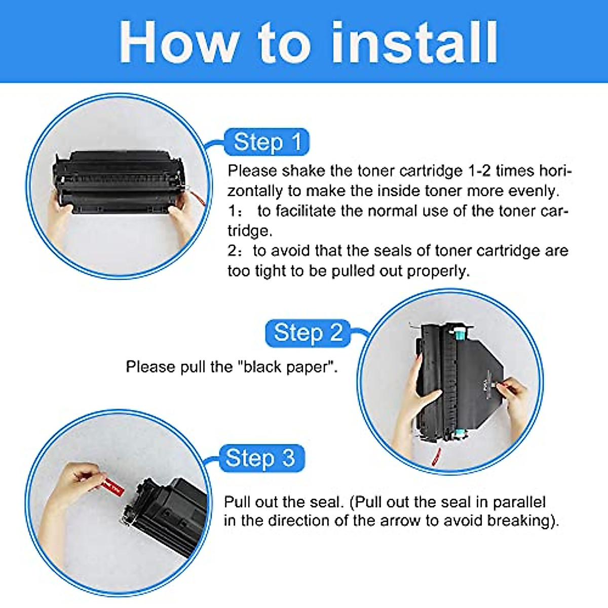 LCL Compatible Toner Cartridge Replacement for HP 96A C4096A 2100 2100m 2100se 2100tn 2100xi 2200 2200d 2200dn 2200dse 2200dt 2200dtn (1-Pack Black)