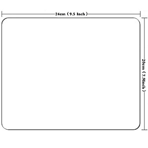 Smooffly Funny cat Mousepad,The Cat is Holding a Cup of Black Coffee and a Baguette with Galaxy Design Customized Rectangle Non-Slip Rubber Mousepad Gaming Mouse Pad