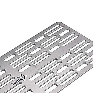 Tentock Titanium Barbecue Grill Grate Ultralight Roasting Kitchen Utensils Cooling Rack for Outdoor Camping Picnic