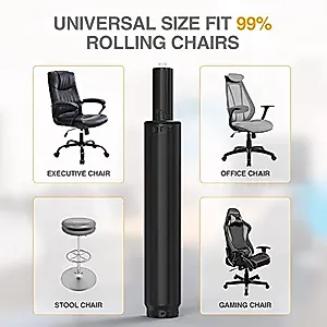 HOSALI Office Chair Cylinder Replacement,Heavy-Duty Gas Lift Cylinder Fits Most Chairs,Highest End Class 4 Hydraulic Pneumatic Piston, Universal Size