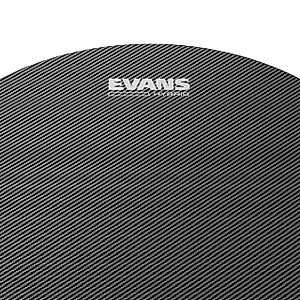 Evans Hybrid Drumhead - Hybrid Marching Snare Drum Head - For Sensitivity, Dynamic Range - Enhances Projection, Durability - Grey, 14 Inch