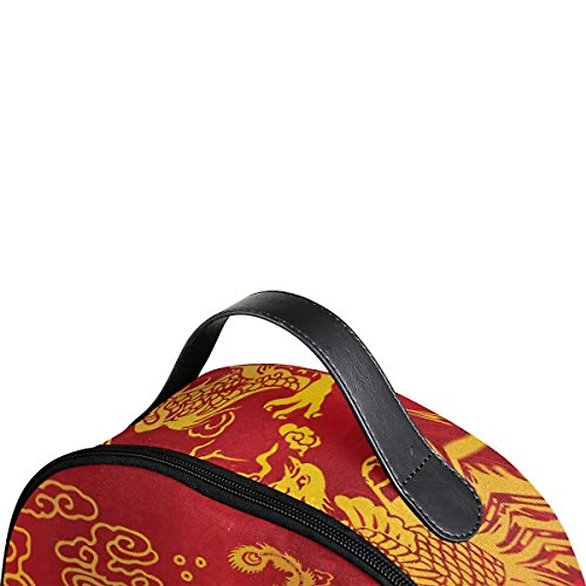 ANINILY Backpack For Womens, Dragon&Phoenix In Classical Chinese Art College Bags Women Shoulder Bag Daypack Bookbags Travel Bag