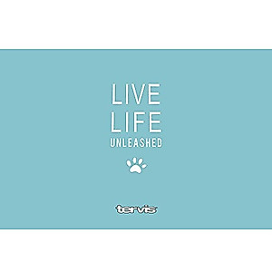 Tervis Live Life Unleashed Triple Walled Insulated Tumbler, 30oz Legacy, Clear and Black Slider Lid