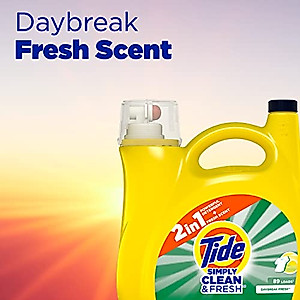 Tide Simply Liquid Laundry Detergent Daybreak Fresh, 114 loads