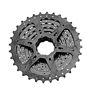 JKSPORTS Shima Tourney CS-HG200 7 Speed Cassette, 12-28T, Black