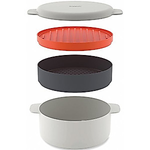 Joseph Joseph 45001 M-Cuisine 4 Piece Stackable Microwave Cooking Set