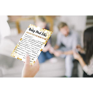 Yuansail Baby Mad Libs, Baby Shower Game, Gender Reveal Party Supplies,Honeycomb Bumble Bee Party Decorations,– 30 Game Cards (bb013-yx12)