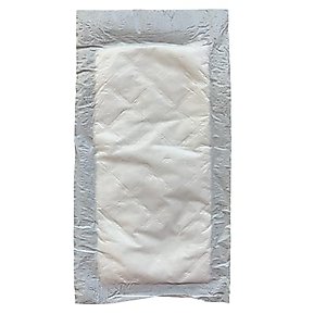 Absorbent Meat Pads Fish and Poultry Foam Tray Pads 40 Grams 4" x 7" (White, 100)