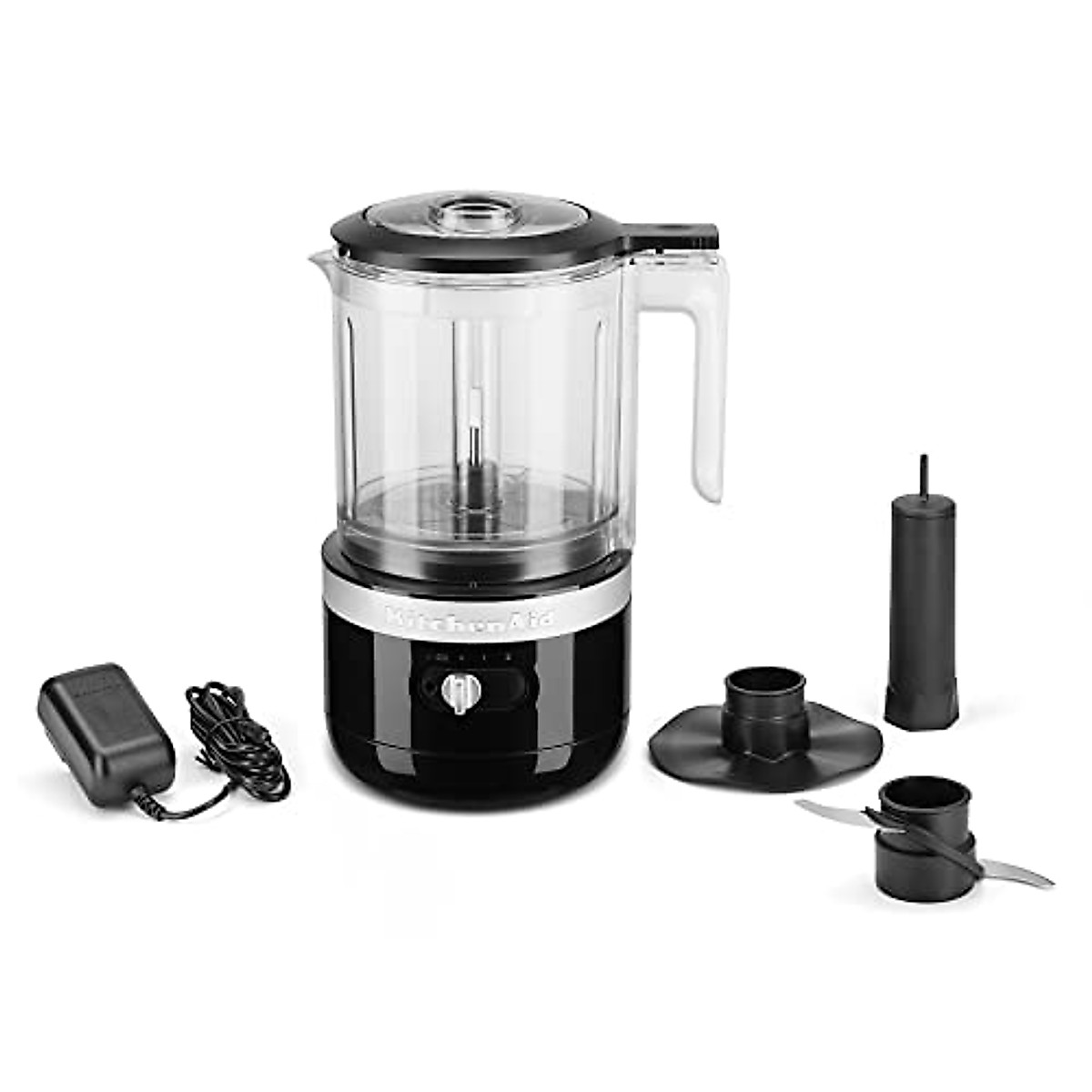 KitchenAid 5 Cup Cordless Food Chopper, Onyx Black