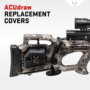 TenPoint ACUdraw Replacement Covers (HCA-423) - Black - For TenPoint Crossbows with ACUdraw Cocking Device