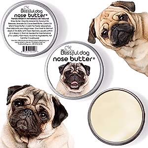 The Blissful Dog Fawn Pug Nose Butter – Dog Nose Butter, 4 Ounce