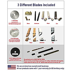 JOUNJIP Mini Miter Cut-Off Chop Saw for Hobby Miniature Model Making, Arrow Shafts, Zinc Stained Glass Came, 223/5.56 Brass - Cuts Max. 1/2"High x 1/2"Wide or 1/4"H x 3/4"W
