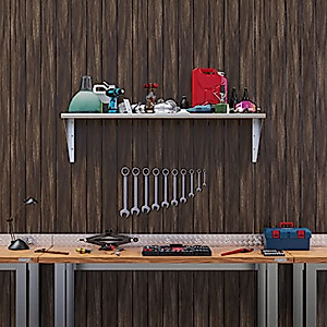 AmGood 24" X 60" Stainless Steel Wall Shelf | Metal Shelving | Garage, Laundry, Storage, Utility Room | Restaurant, Commercial Kitchen | NSF