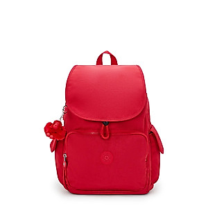 Kipling Women's City Pack, Red Rouge, Medium