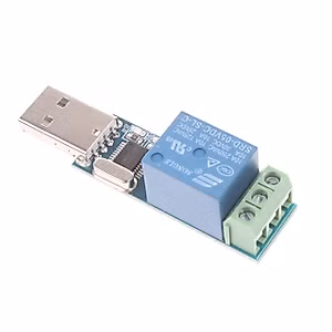 NOYITO 1-Channel USB Relay Module USB Intelligent Control Switch USB Switch (1-Channel USB)