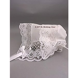 Glorious Lace Keepsake Irish Handkerchief Bonnet