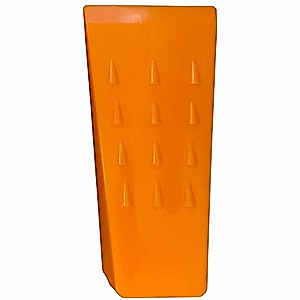 Parts 4 Outdoor 4Pk 5.5" and 8" Tree Felling Wedge with Spikes Made in The USA Logging Equipment 2 of Each (Orange)