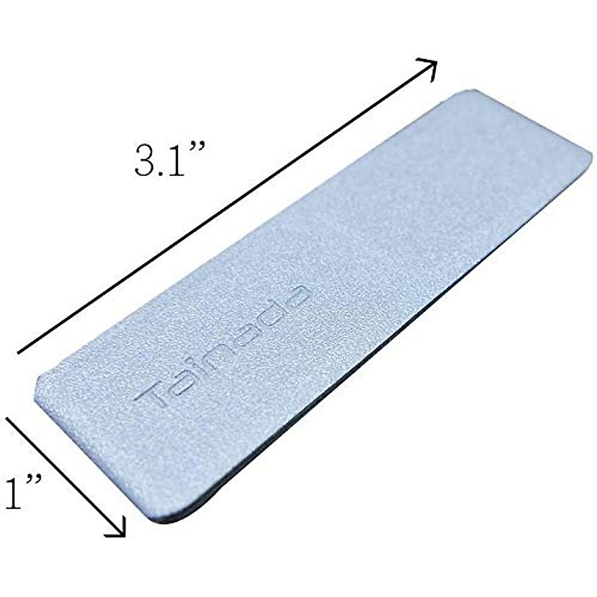 Universal Phone Grip Stand, Tainada Smartphone Finger Grip Foldable & Stick On Adhesive Kickstand for iPhone 11 Pro Max, XR, Samsung Note 10+, S10+, Moto Z4, LG G8 + One Cord Wrap (Silver)