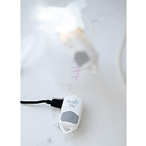 Hands Free Breast Pump Light,Lacta Lite,Wearable, Portable, Clip-On, Rechargeable Set of Lights White Set of 2