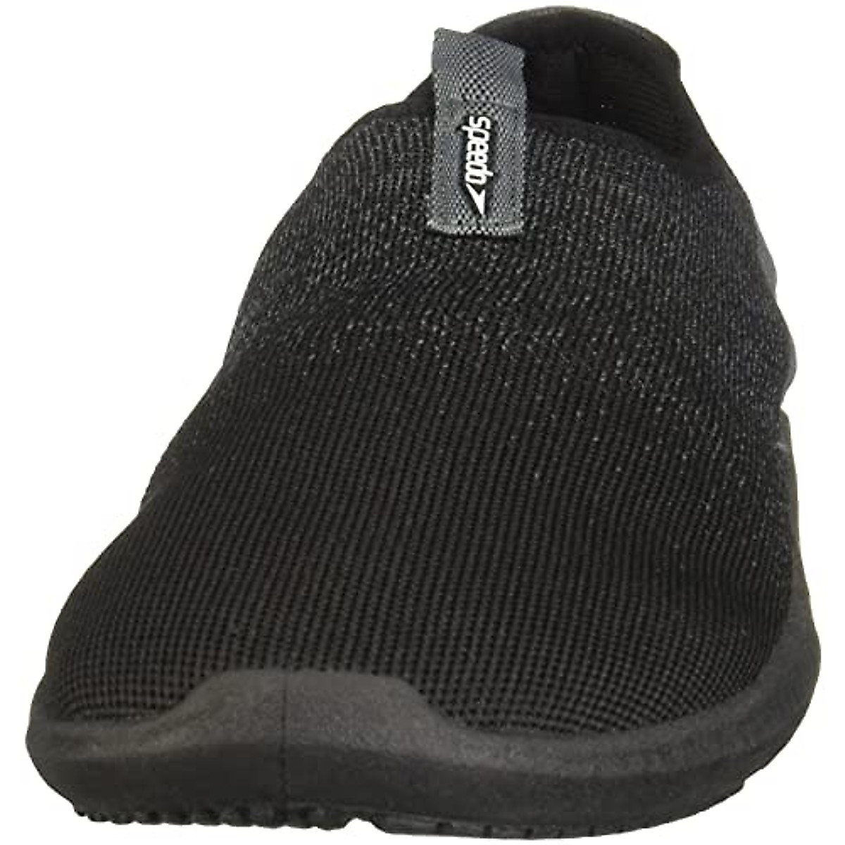 Speedo Men's Water Shoe Surfknit Pro, Black/White/Red, 10