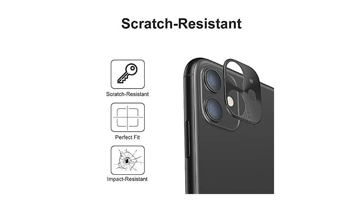 Uniwit iPhone 11 Camera Lens Protector - 2 Pack