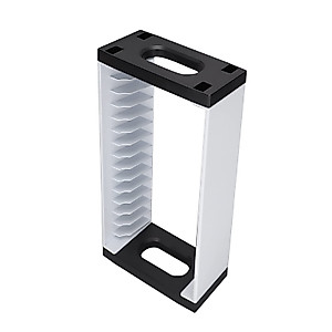 Acogedor Video Game Storage Tower for // One, Video Game Shelf Console Organizer with 14 Card Slots, Vertical Video Game Holder Rack