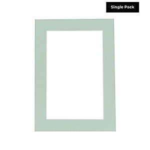14x18 Mat Bevel Cut for 12x16 Photos - Acid Free Honeydew Green Precut Matboard - For Pictures, Photos, Framing - 4-ply Thickness