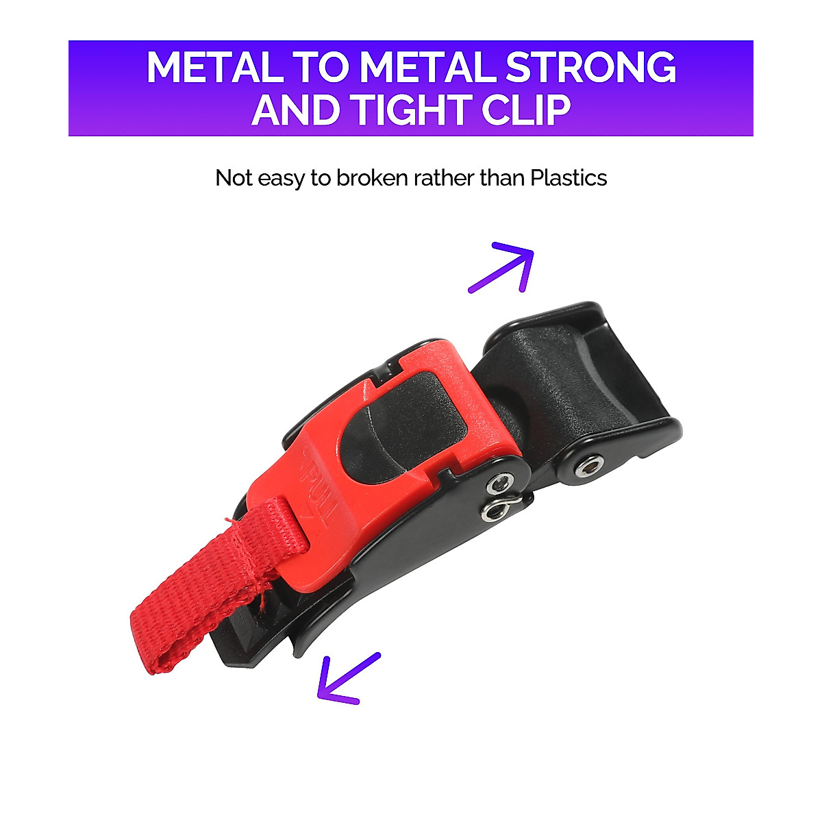 RACOONA Helmet Button Buckle,Motorcycle Helmet Quick Release Buckle Strap Locks,Car Accessories otorcycle Helmet Speed Clip Quick Release Chin Strap Button,Bike Helmet Clip Buckle,Fits for Any Helmet