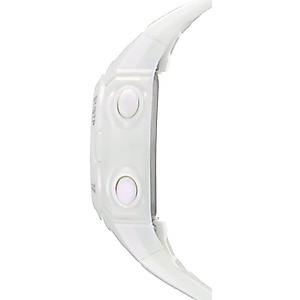 Armitron Sport Women's Quartz Sport Watch with Plastic Strap, White, 14.5 (Model: 45/7088PWT)